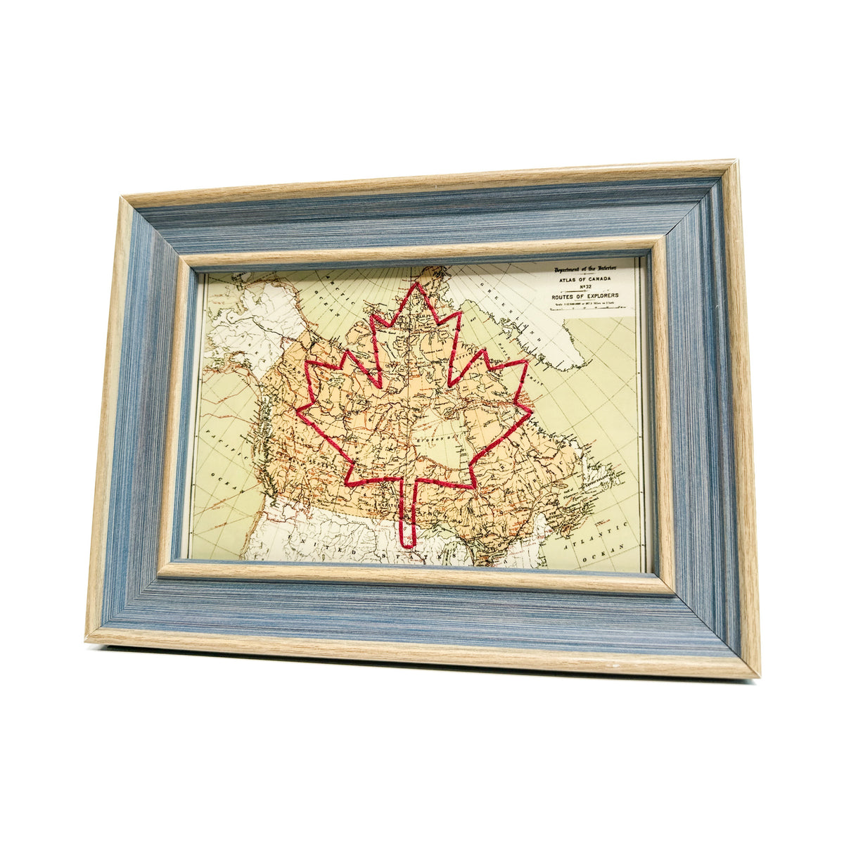 Maple Leaf Canada Map | Sadie & June | Sadie & June