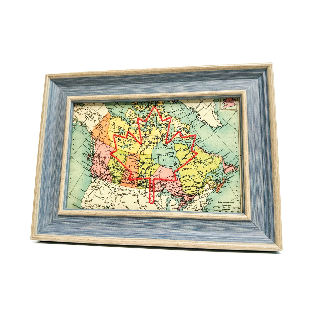 Maple Leaf Canada Map | Sadie & June | Sadie & June