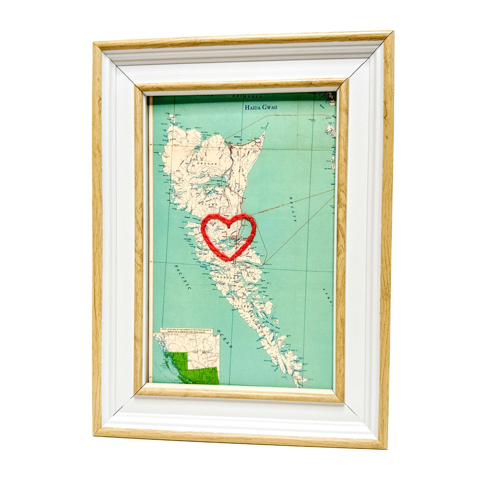 Daajing Giids Heart Map | Sadie & June | Sadie & June