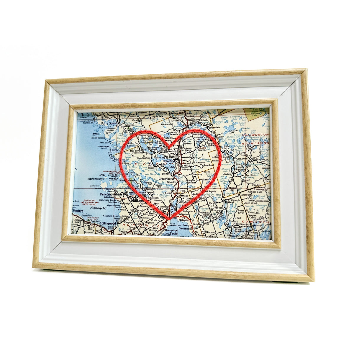 Gravenhurst Heart Map | Sadie & June | Sadie & June