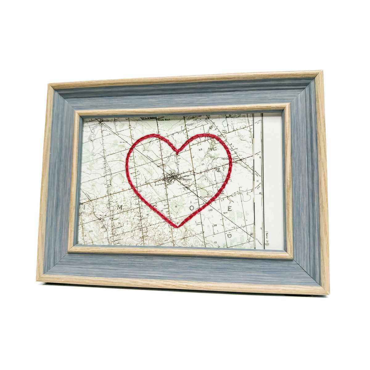Stayner Heart Map | Sadie & June | Sadie & June