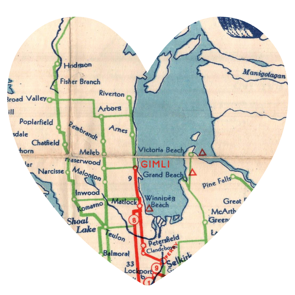 Gimli Map Magnet | Sadie & June | Sadie & June