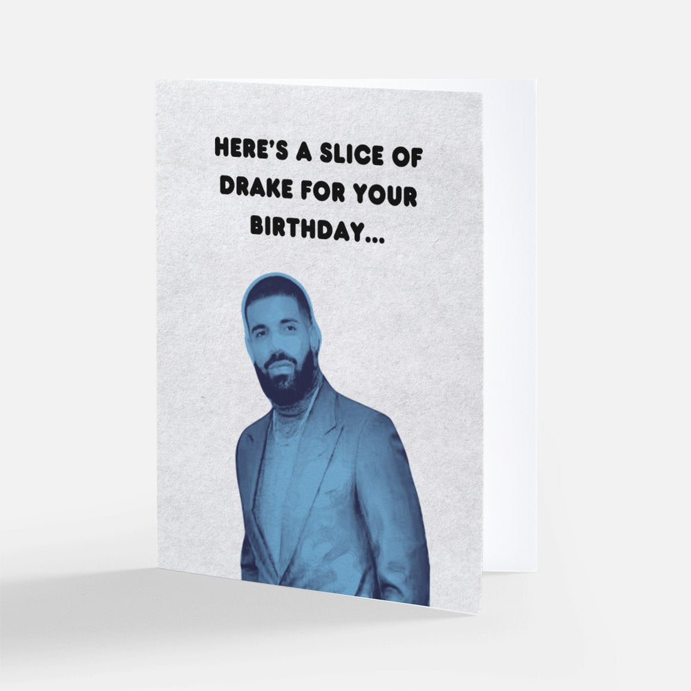 Slice of Drake Birthday Card | Sadie & June