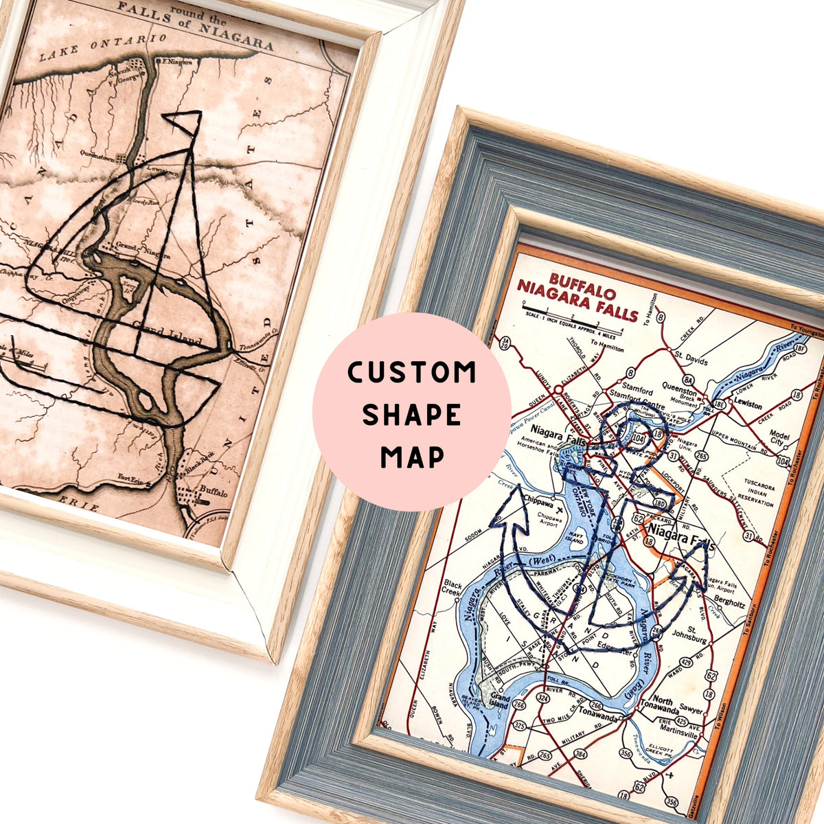 Custom Shape Map | Sadie & June | Sadie & June
