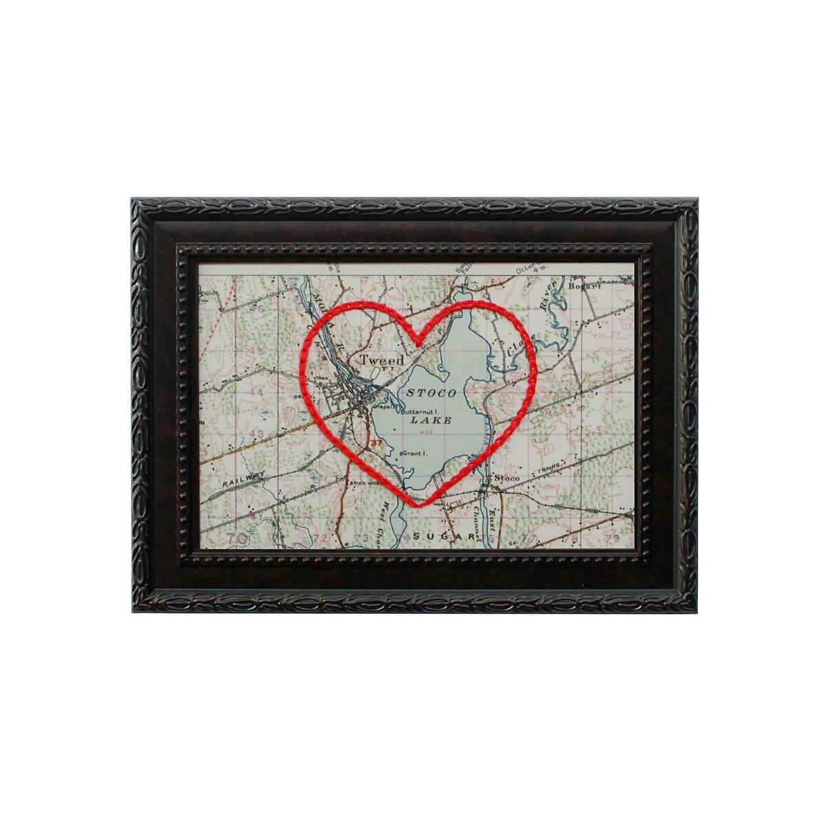 Tweed Heart Map | Sadie & June | Sadie & June